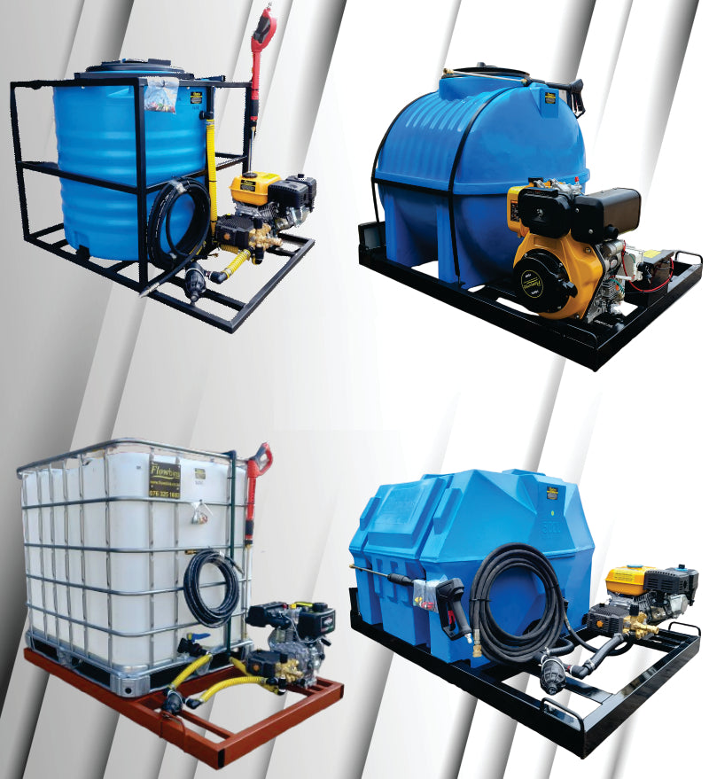 High Pressure washer Bakkie Skid Units - Flowbins