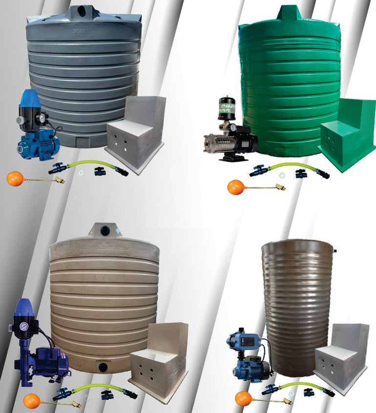 Executive Water Tank Combo Deals - Flowbins