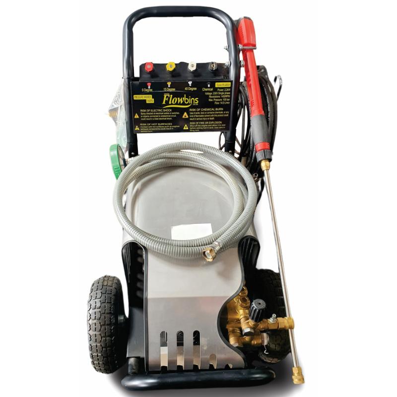 High Pressure Trolley Unit- 100Bar 2.2Kw - Flowbins