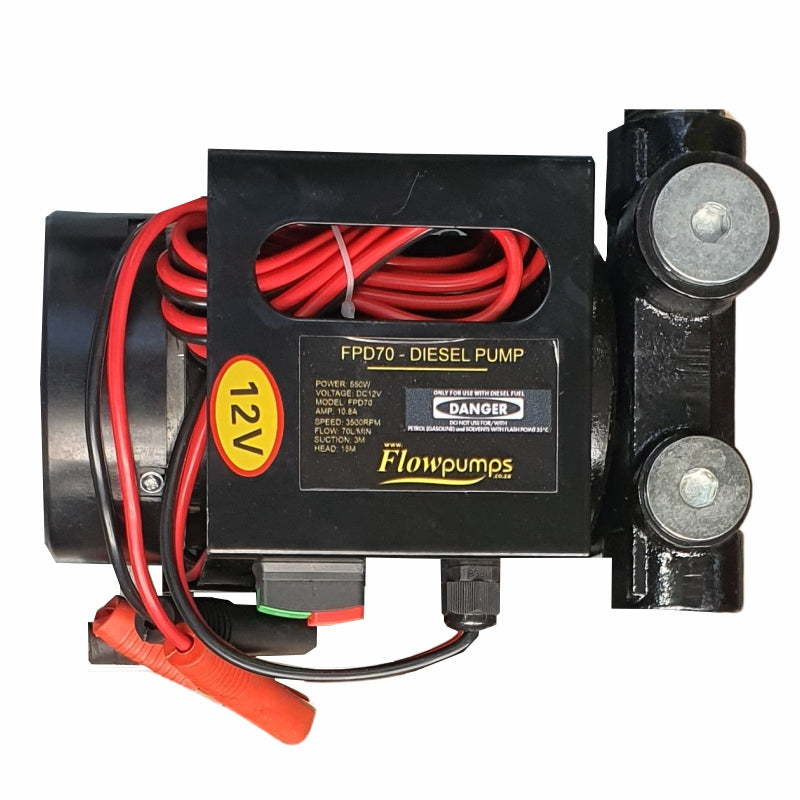 70lt Diesel Pump - 12v - Flowbins